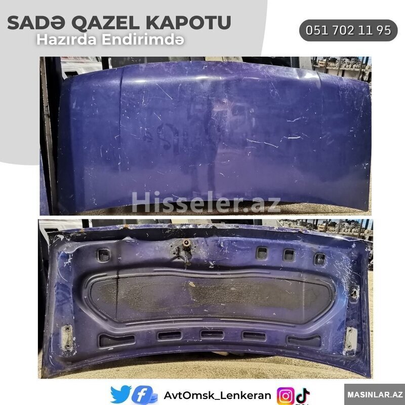 Sade Qazel Qabag Kapotu (ikinci əl)